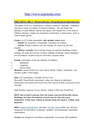 Eng 295 eng295 eng 295 best tutorials guide uopstudy.com