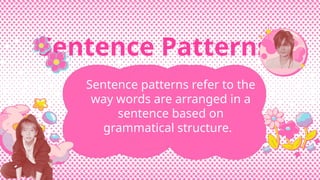 7 common Sentence-Patterns of English Language | PPT
