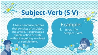 7 common Sentence-Patterns of English Language | PPT
