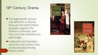 ENG301 Eighteenth Century English Literature | PPTX