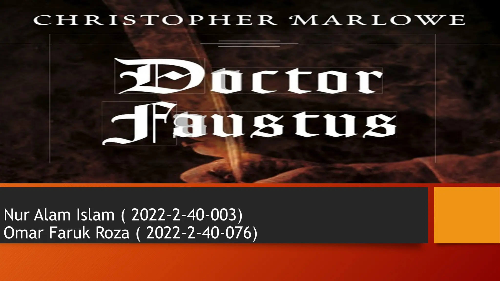 The Renaissance humanism in Dr. Faustus. | PDF