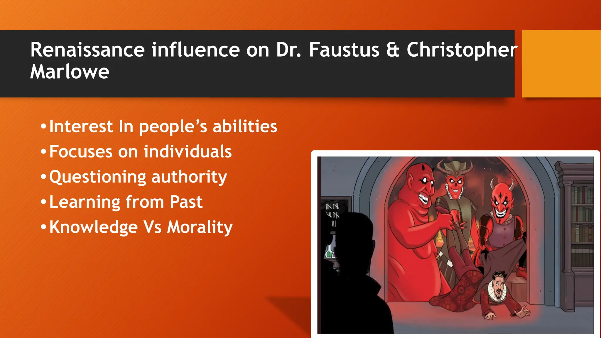 The Renaissance humanism in Dr. Faustus. | PDF