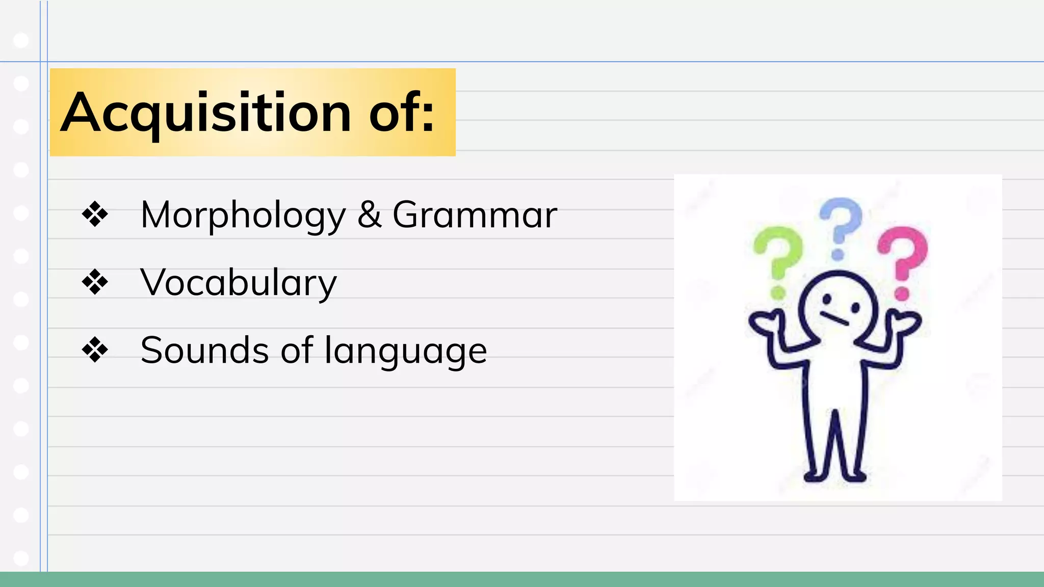 Acquiring First & Second Languages | PDF