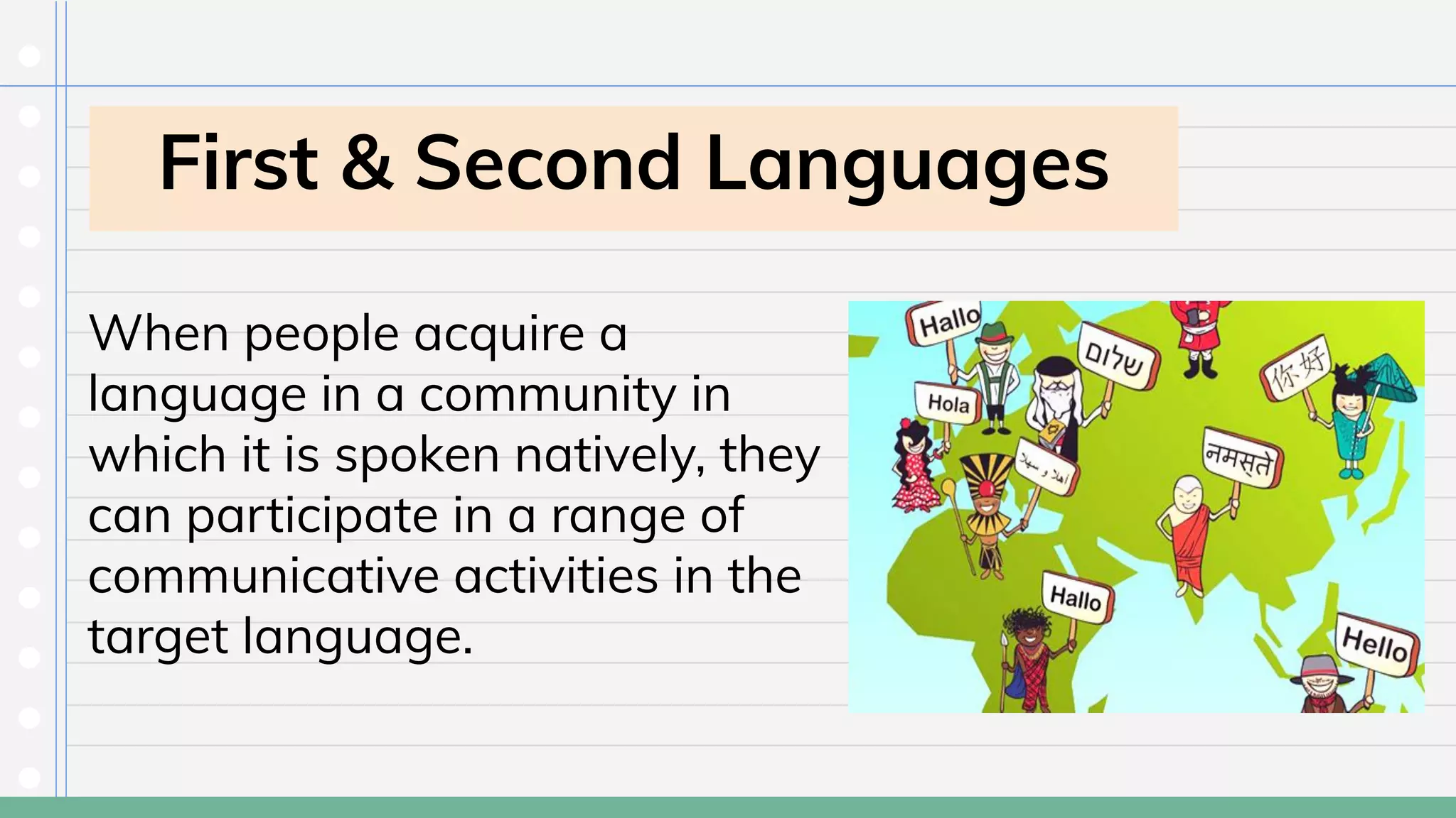 Acquiring First & Second Languages | PDF | Parenting Babies and ...