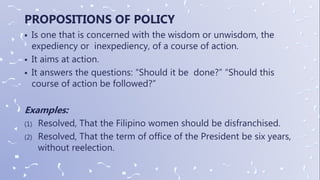 THE ART OF ARGUMENTATION AND DEBATE | PPTX
