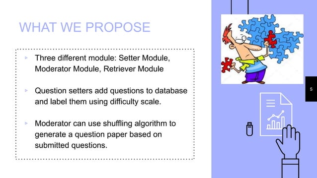 Automated Question Paper Generator Project Presentation | PPTX