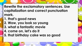 Imperatives Sentences powerpoint presentation | PPTX