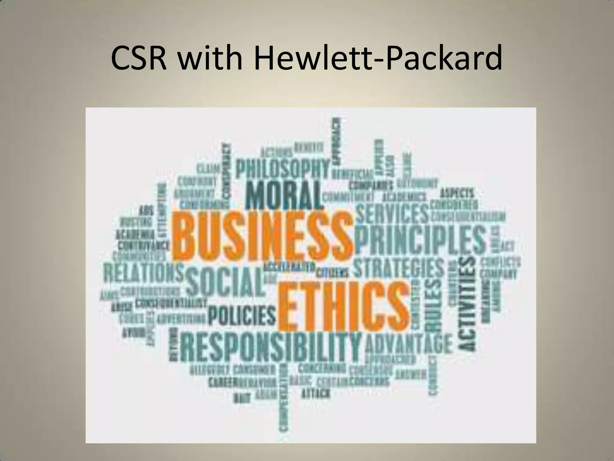 Eng403 hewlett-packard-xie | PPTX