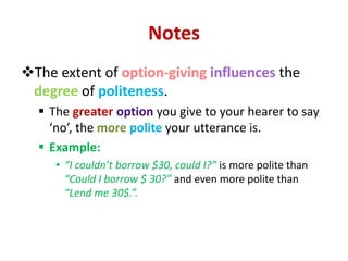 Eng 429 -_chapter_3_-_politeness_theory_and_discourse | PDF