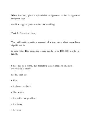 ENG4U Unit 3 – Lesson 1 Essay Analysis Assignment | DOCX