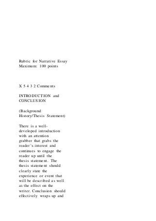 ENG4U Unit 3 – Lesson 1 Essay Analysis Assignment | DOCX