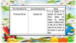 Eng6 PPT - Informational Texts.pptx