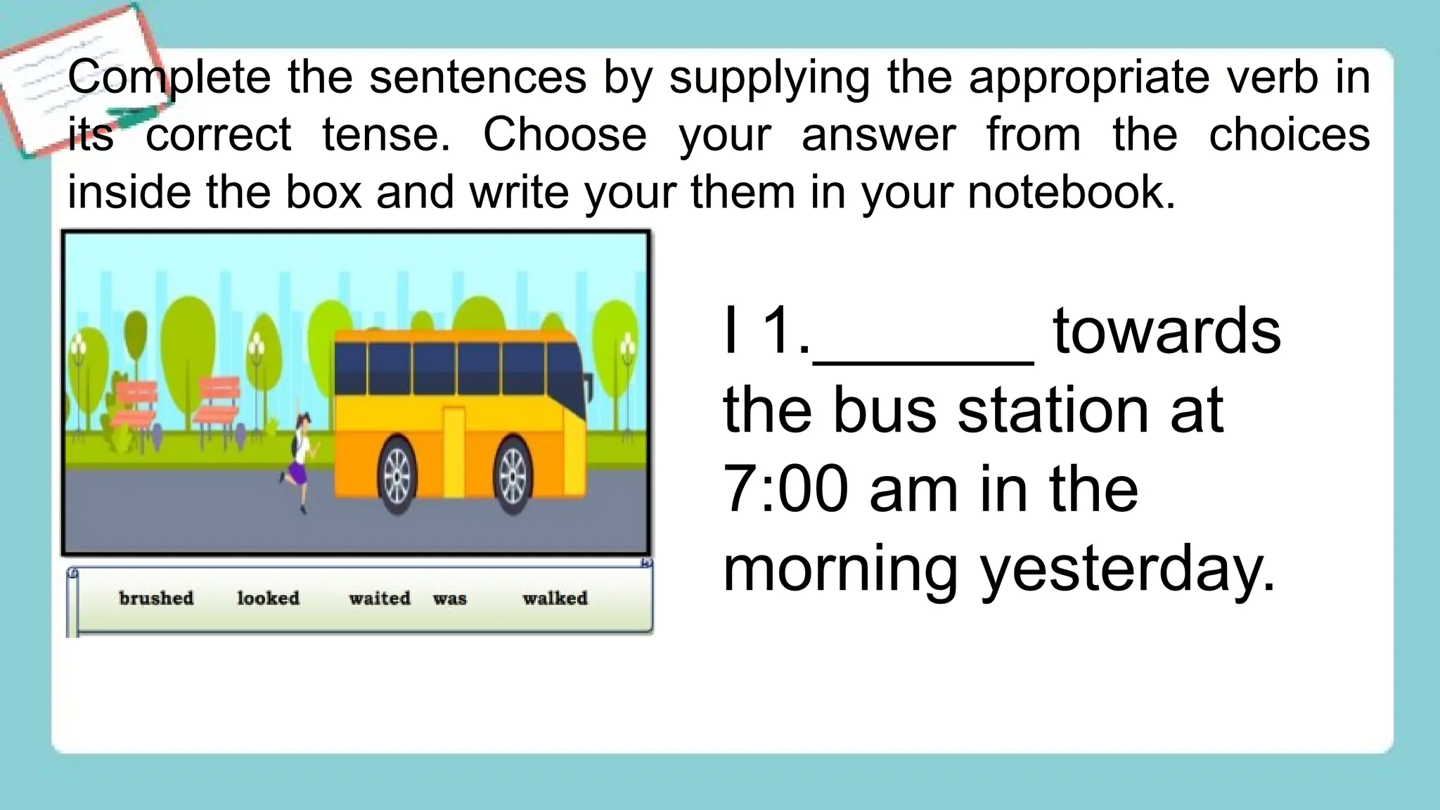 English Grade 6 Lesson in Tenses of Verbs | PPTX