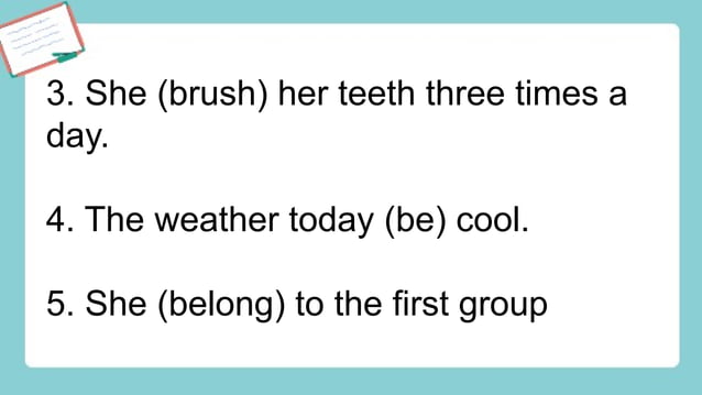 English Grade 6 Lesson in Tenses of Verbs | PPTX