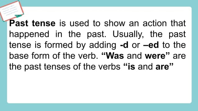English Grade 6 Lesson in Tenses of Verbs | PPTX