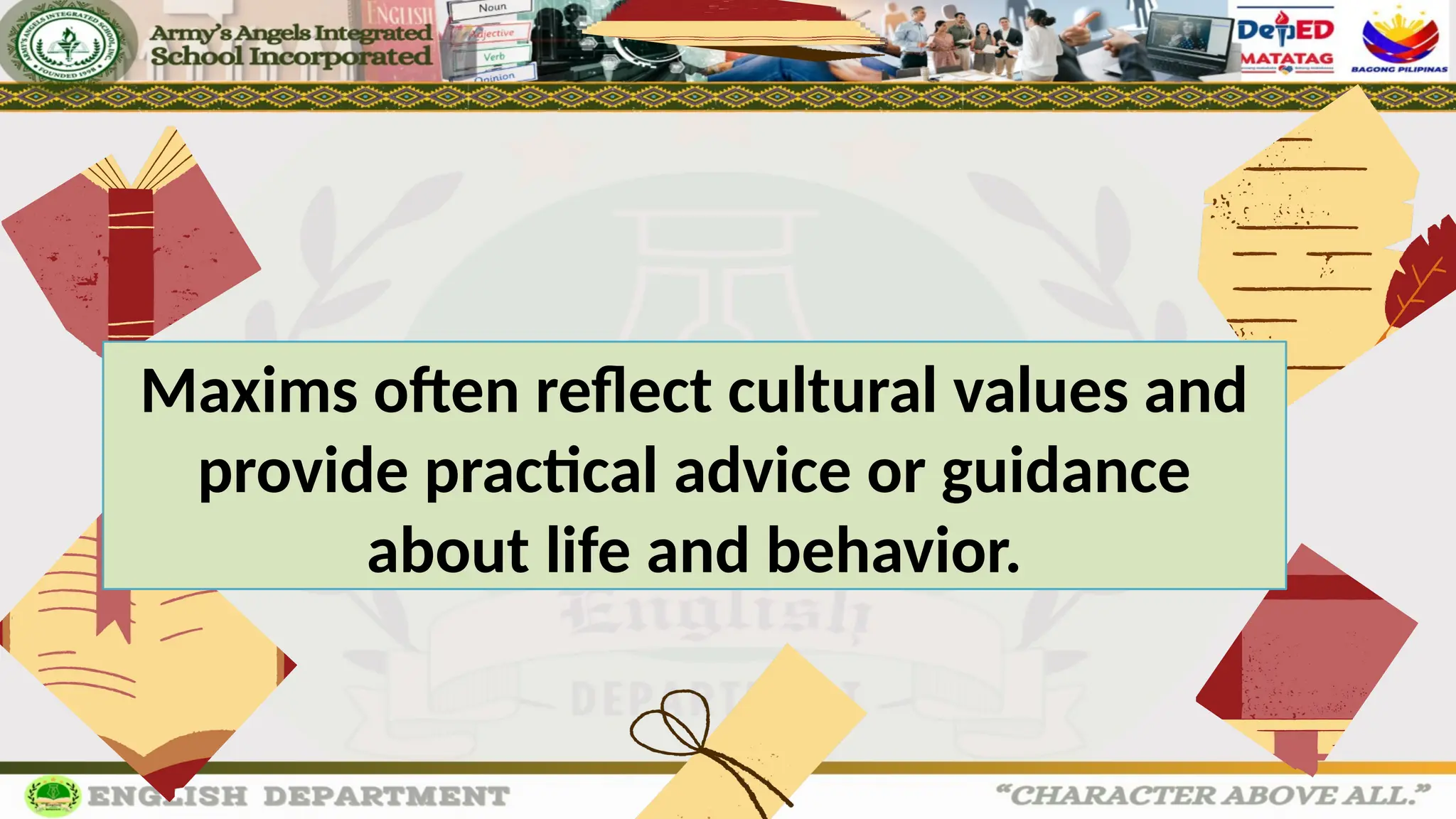 Eng7-Q2-Lesson 1-Maxims, Universal Truths, and Philosophies.pptx