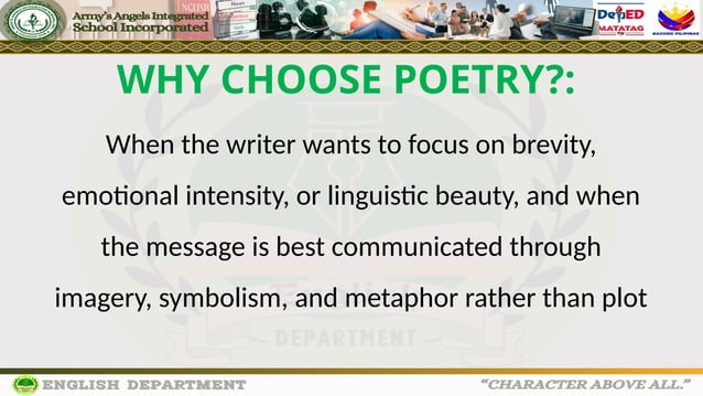 Eng7-Q2-Lesson 6 Part 2 POETRY and its ke elements | PPTX
