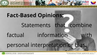 Eng7-Q3-Lesson 3 Distinguish facts from claimsopinions.pptx