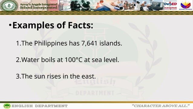 Eng7-Q3-Lesson 3 Distinguish facts from claimsopinions.pptx