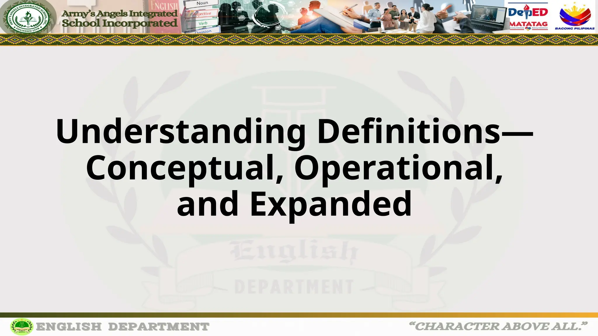 Eng7-Q4-Lesson 1 Part 2 Understanding Definitions—Conceptual ...