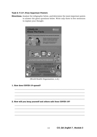 ENG7-Q4-MOD3. determine the worth of ideas mentioned in the text listened to | PDF