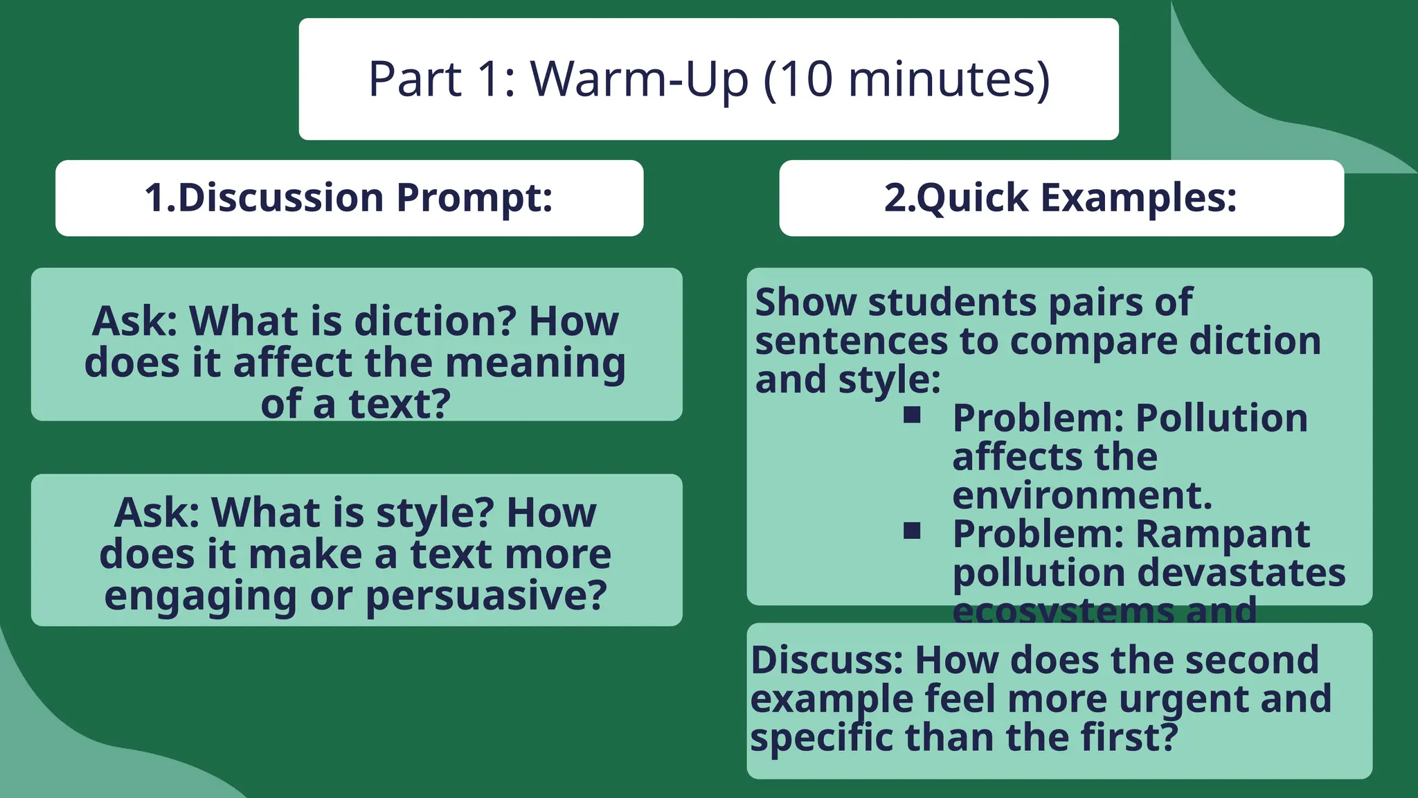 ANALYZINF LINGUISTIC FEATURES GRADE 7 QUARTER 4 WEEK 1 | PPTX