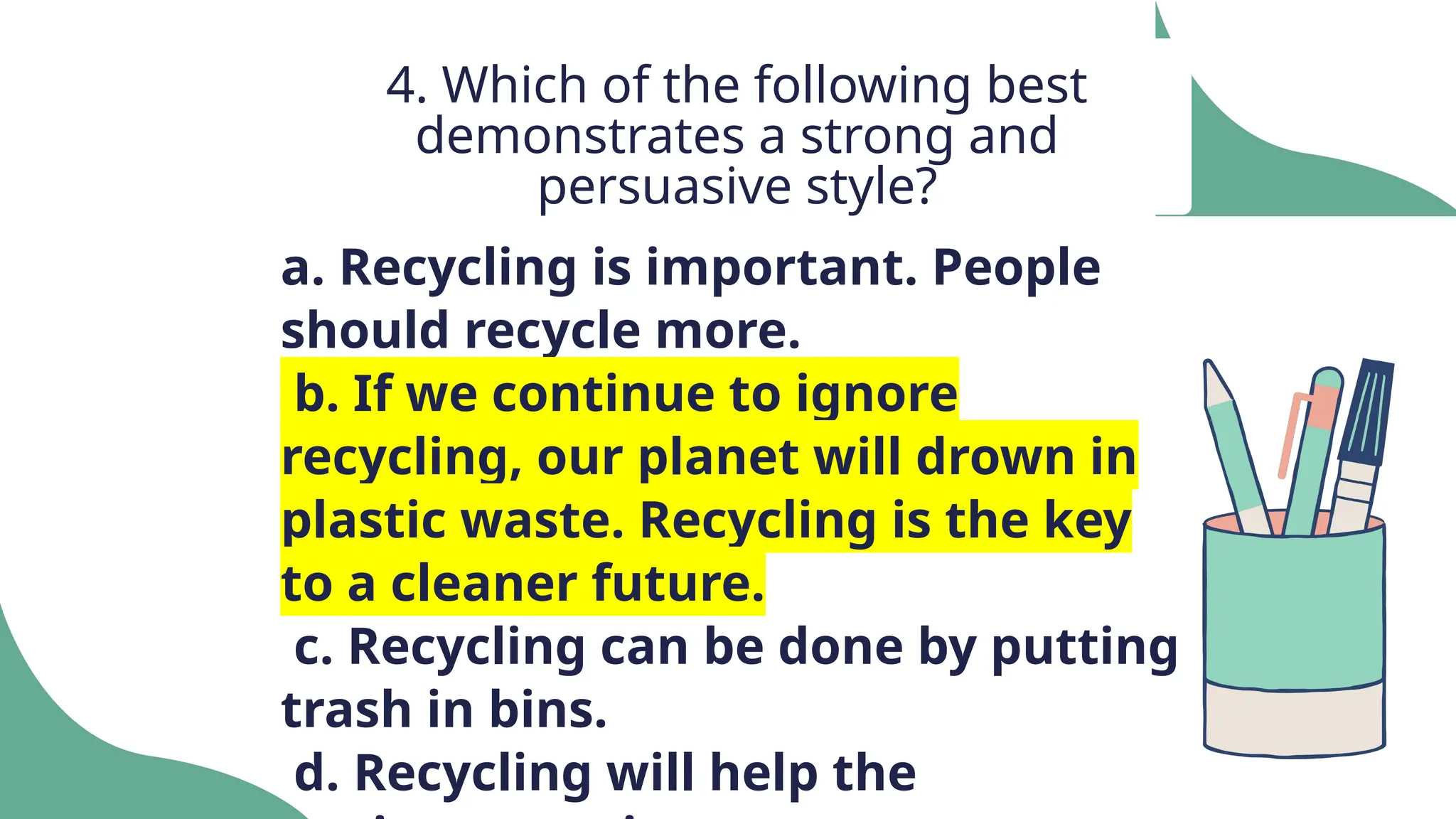 ANALYZINF LINGUISTIC FEATURES GRADE 7 QUARTER 4 WEEK 2 | PPTX