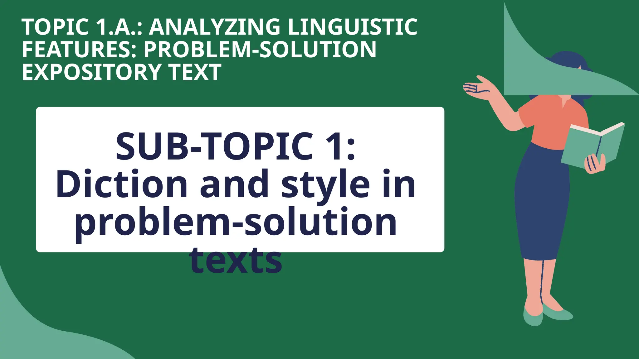 ANALYZINF LINGUISTIC FEATURES GRADE 7 QUARTER 4 WEEK 2 | PPTX