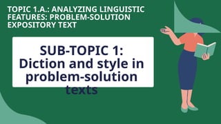 ANALYZINF LINGUISTIC FEATURES GRADE 7 QUARTER 4 WEEK 2 | PPTX