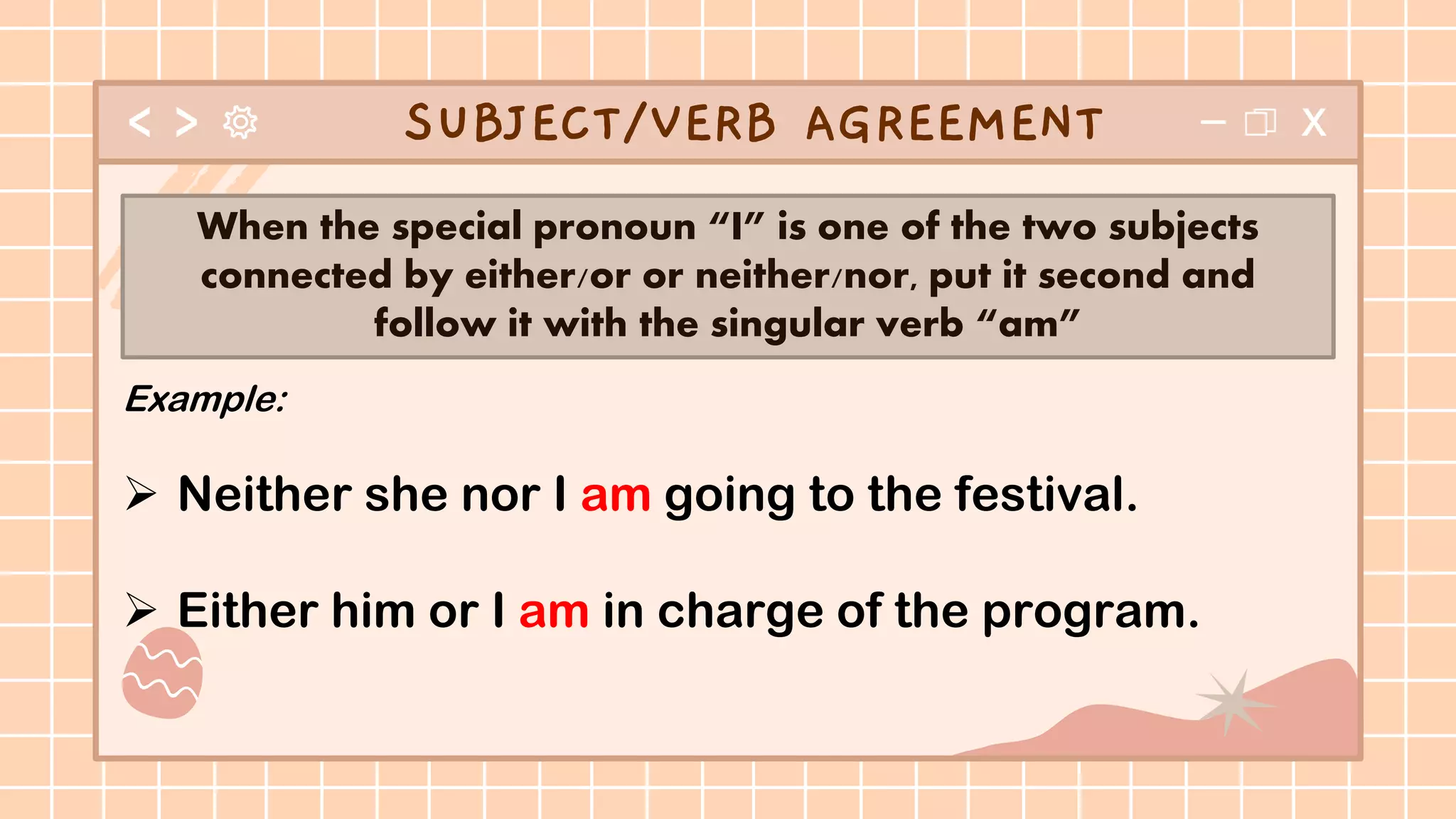 UNDERSTANDING BASIC RULES OF SUBJECT-VERB AGREEMENT | PPTX