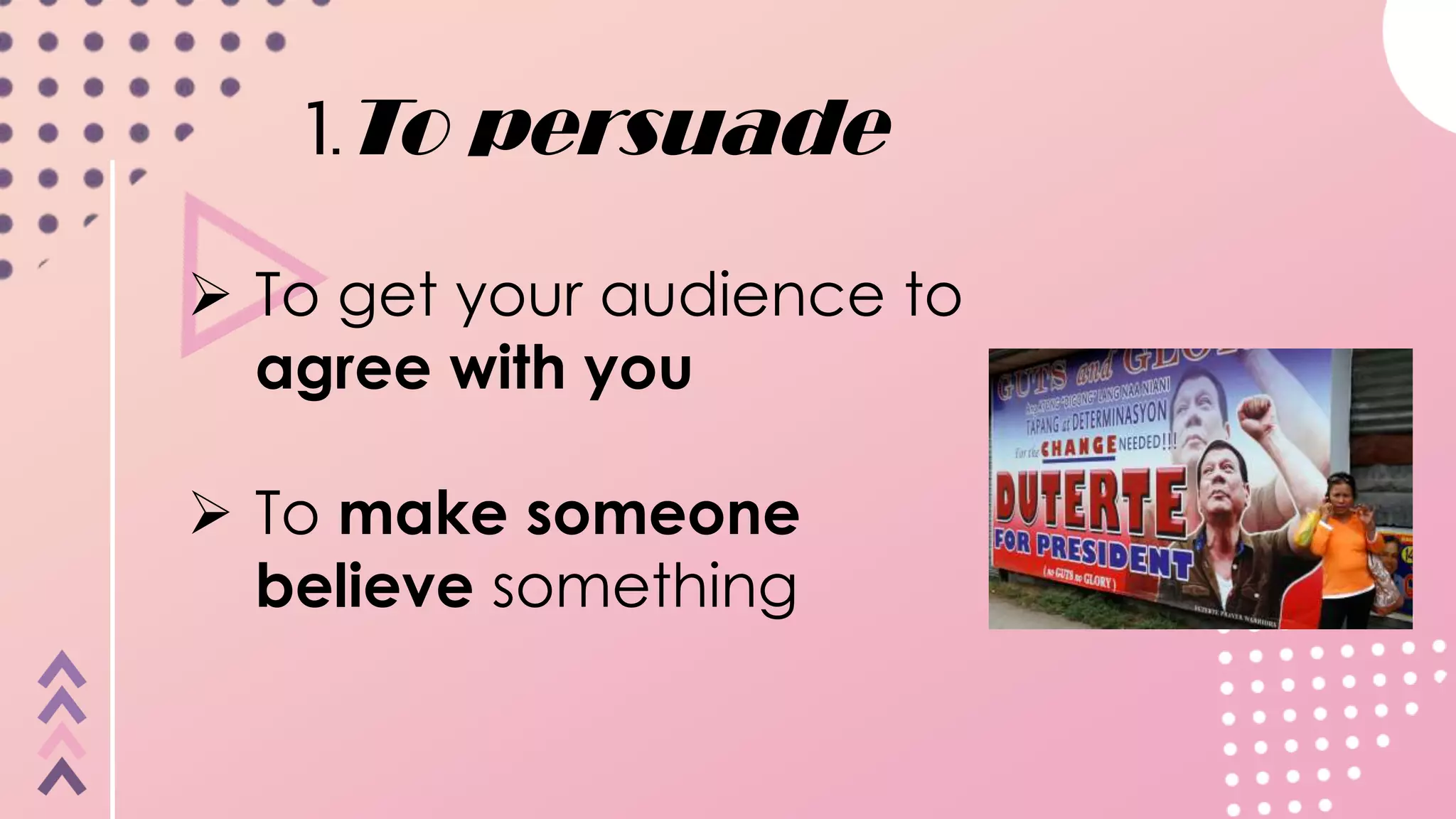 Understanding Common Purposes of Writing | PPTX