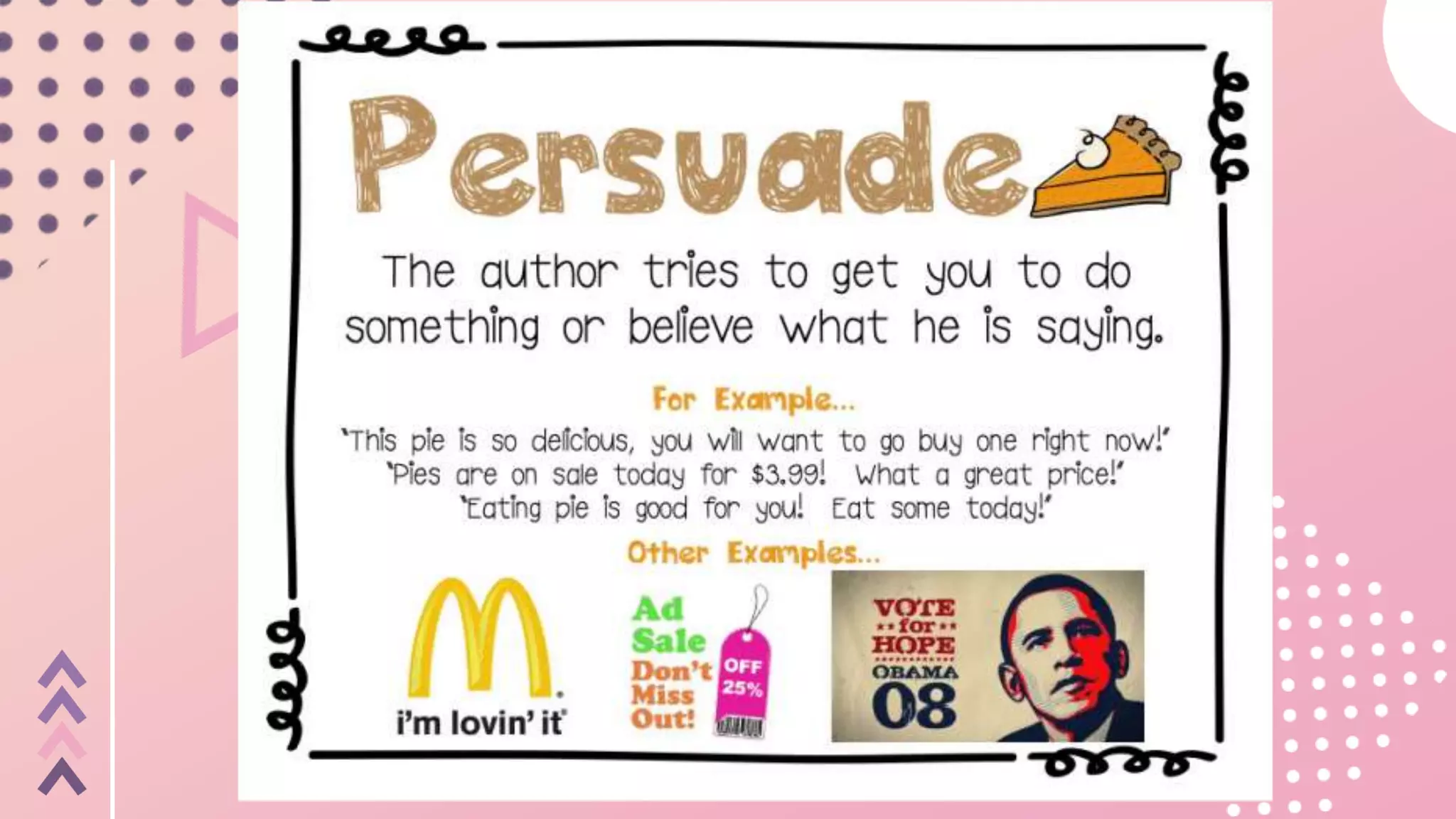 Understanding Common Purposes of Writing | PPTX | Freelance Writing ...