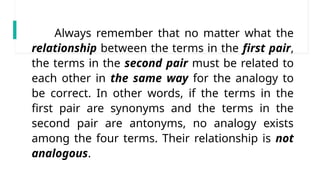 ENG7Q1L5-Supplying Words or Expressions that Complete an Analogy.pptx