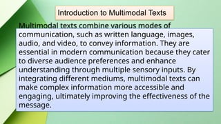 eng 7 q3 22 Publish a multimodal informational text for one’s purpose ...