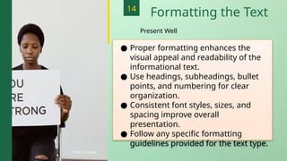 ENG 7 Q4 EN7INF-IV-13 Compose the informational text based on the ...