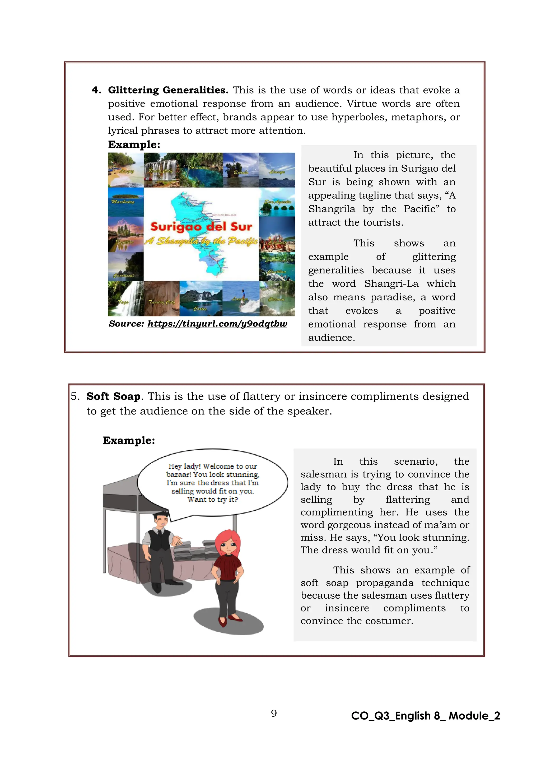 ENG8-Q3-MODULE2.pdf learning module for English 8 | PDF