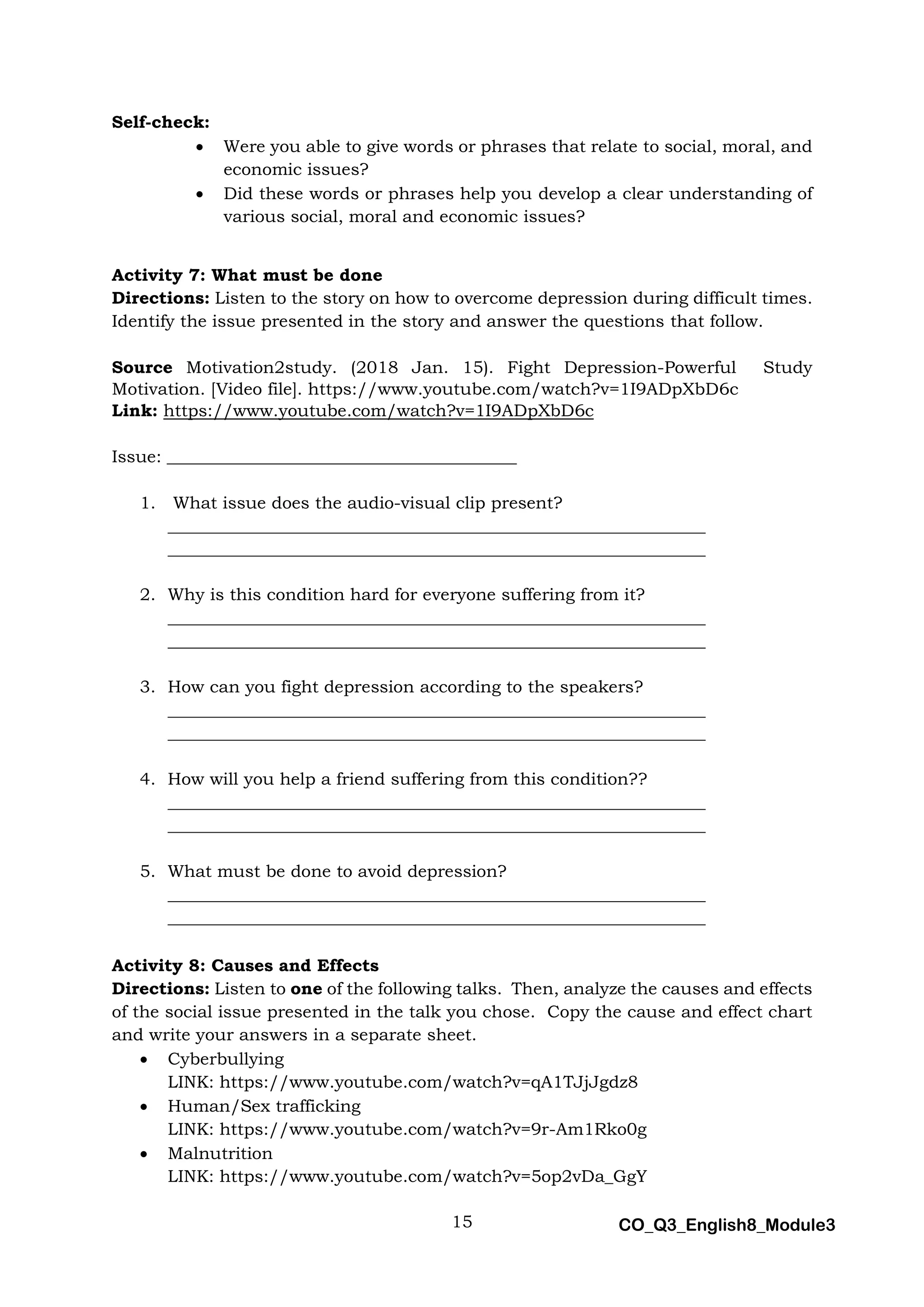 ENG8-Q3-MODULE3.pdf learning module for English 8 | PDF