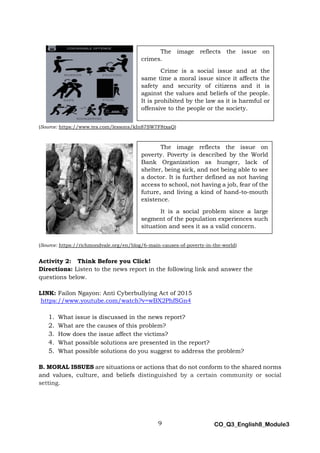 ENG8-Q3-MODULE3.pdf learning module for English 8 | PDF