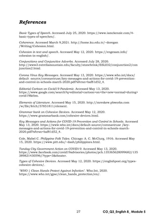 ENG8-Q3-MODULE5.pdf learning module for English 8 | PDF