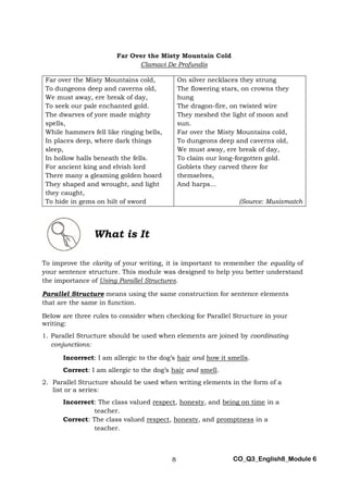 ENG8-Q3-MODULE6.pdf learning module for English 8 | PDF