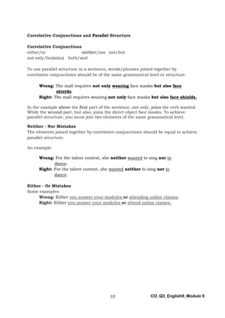 ENG8-Q3-MODULE6.pdf learning module for English 8 | PDF