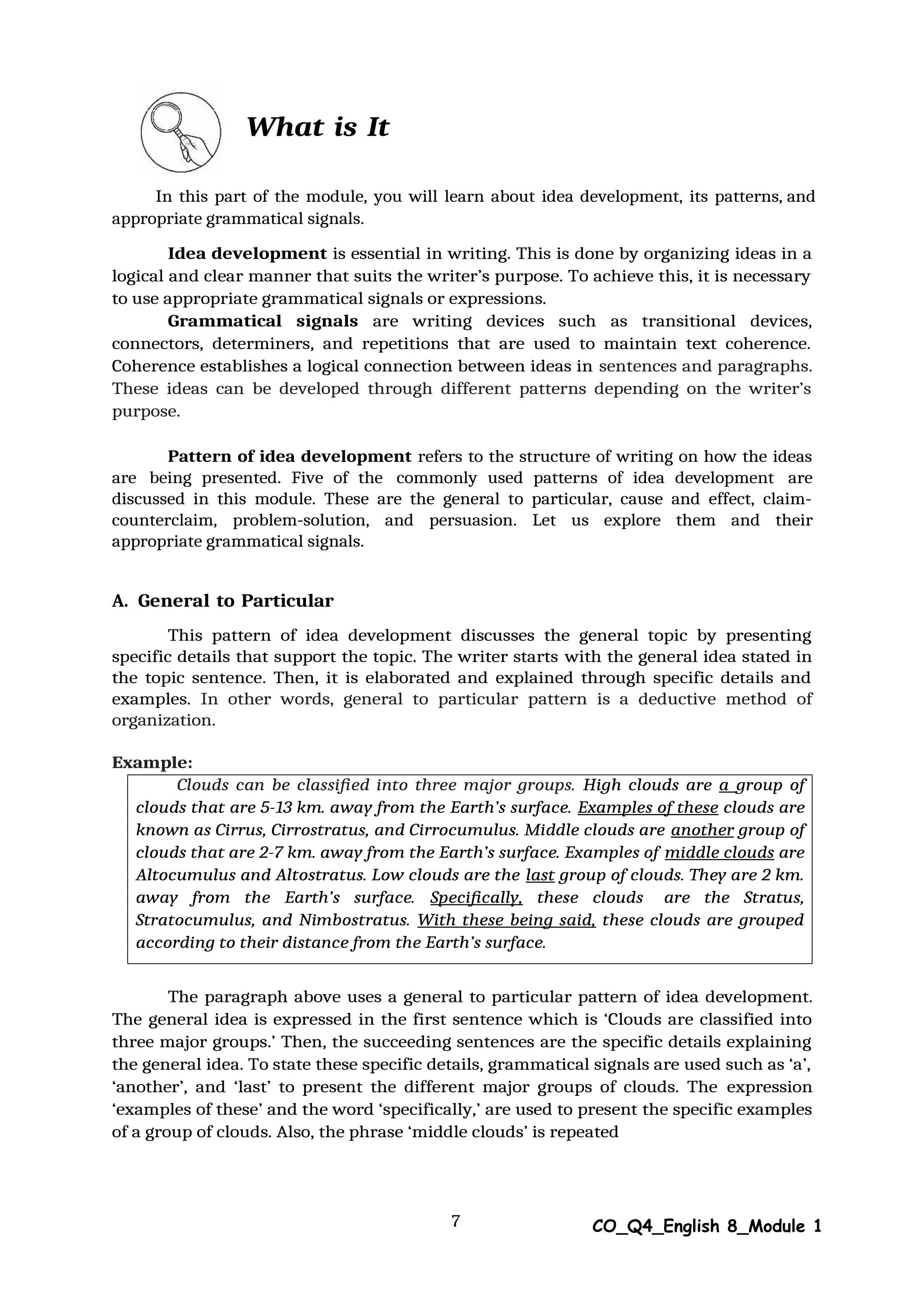 English 8 Quarter 4 Module 1 with activity sheets | DOCX