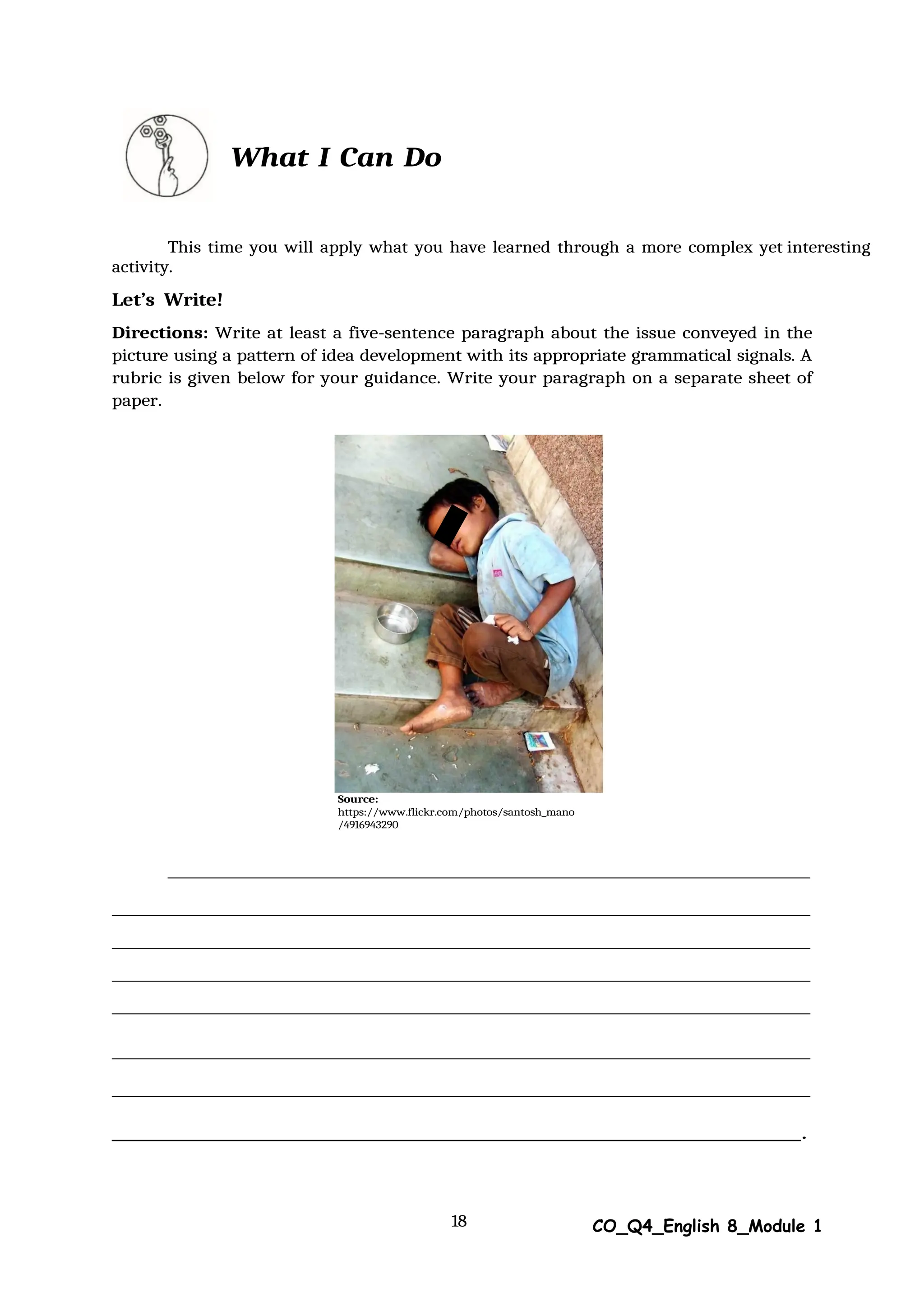 English 8 Quarter 4 Module 1 with activity sheets | DOCX