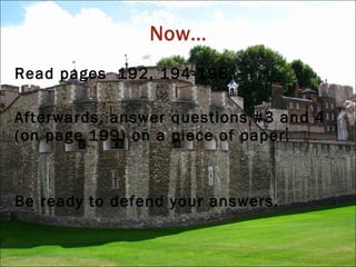 Intro To Historical Fiction | PPT