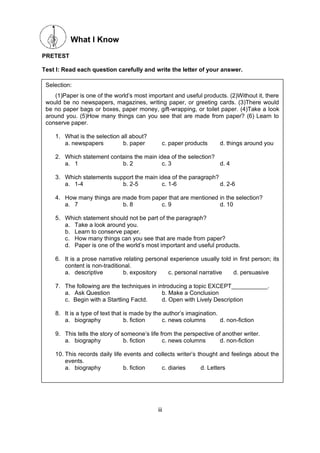 Eng8 q2 mod1_v3 | PDF