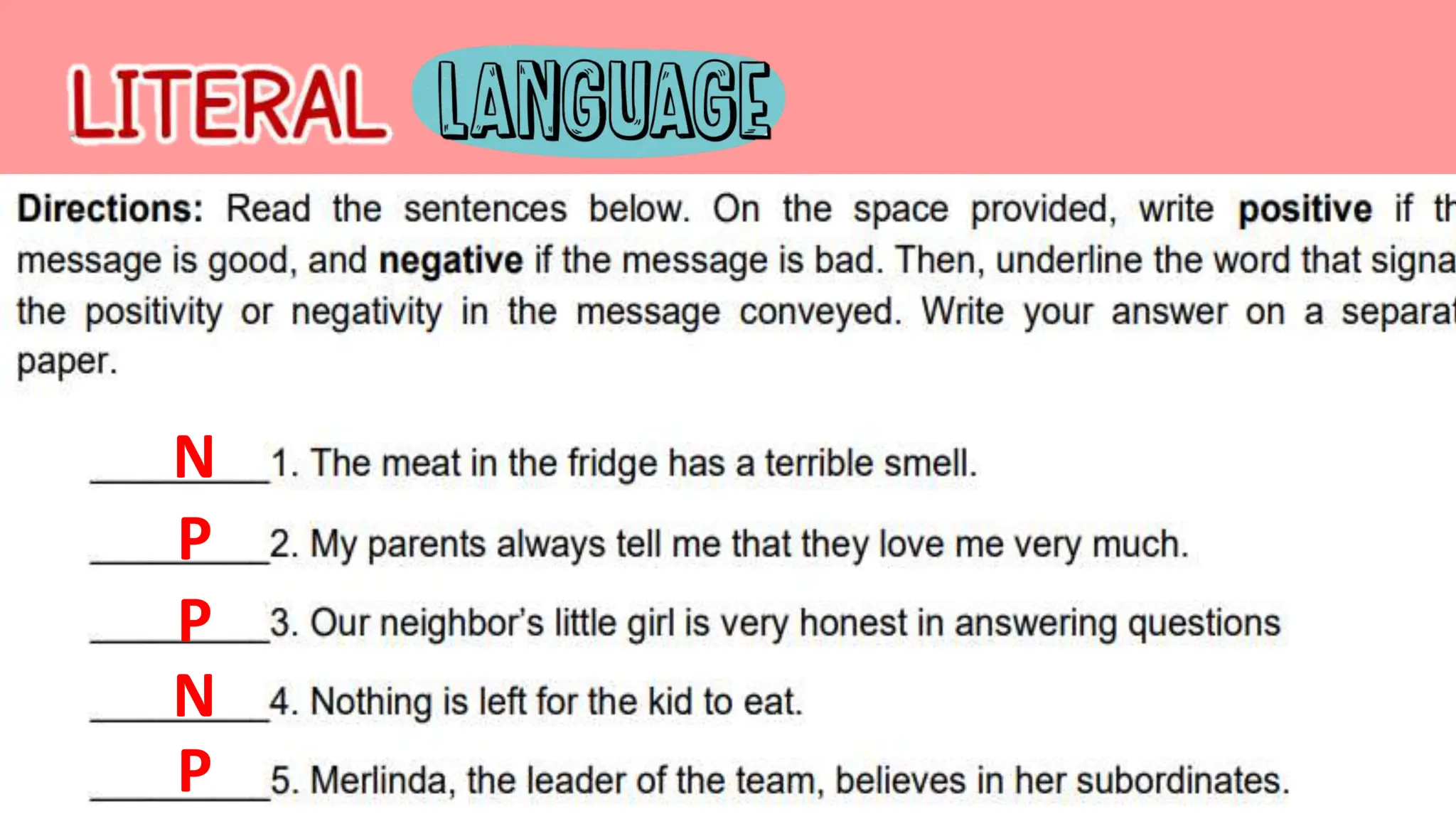 Eng8_Q2_Recognizing Positive and Negative message conveyed in text.pptx