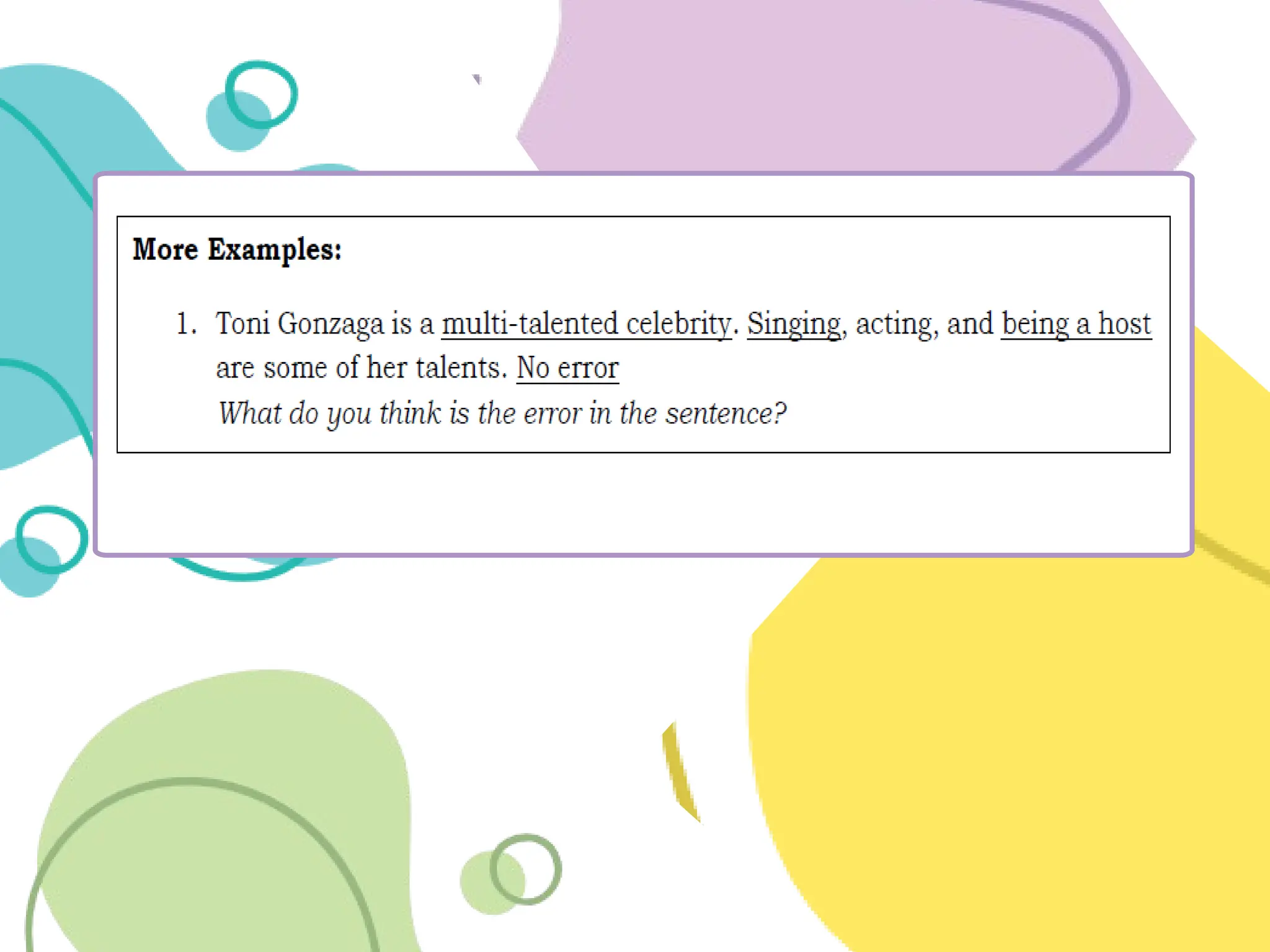 English 8 Quarter 3 Module 6.pptx Using Parallel Structures | PPTX ...