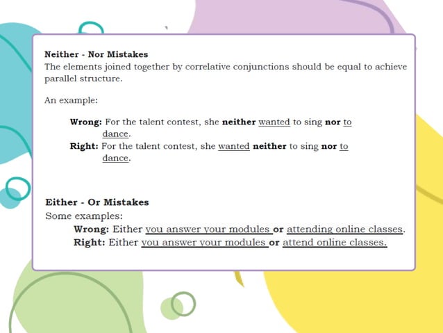 English 8 Quarter 3 Module 6.pptx Using Parallel Structures | PPTX ...