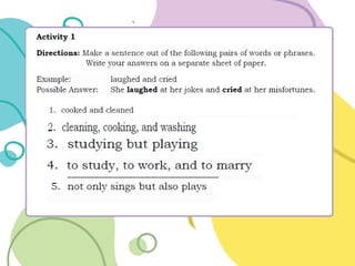 English 8 Quarter 3 Module 6.pptx Using Parallel Structures | PPTX