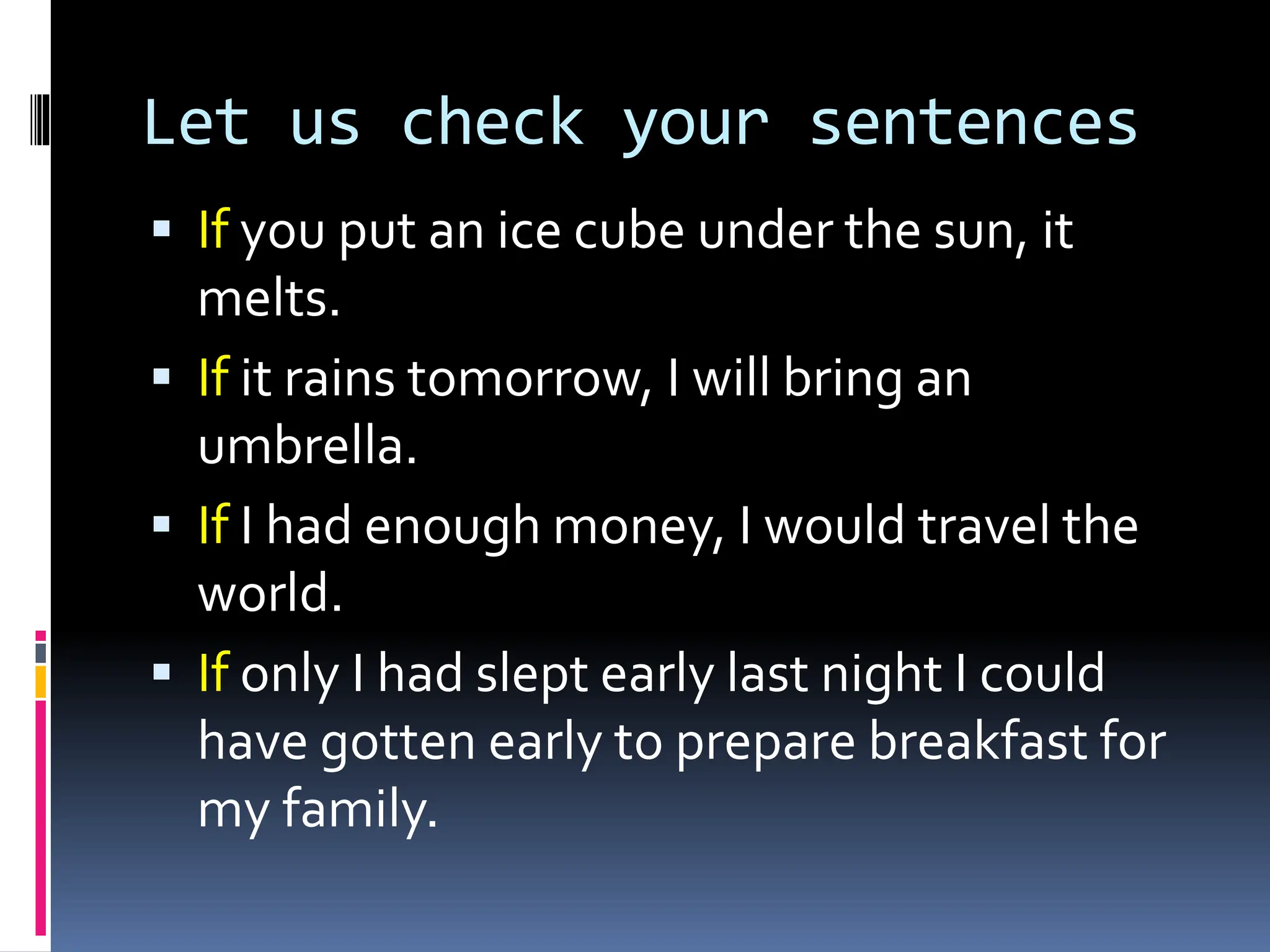 Use conditionals in expressing arguments. | PPT Use conditionals in expressing arguments. | PPT